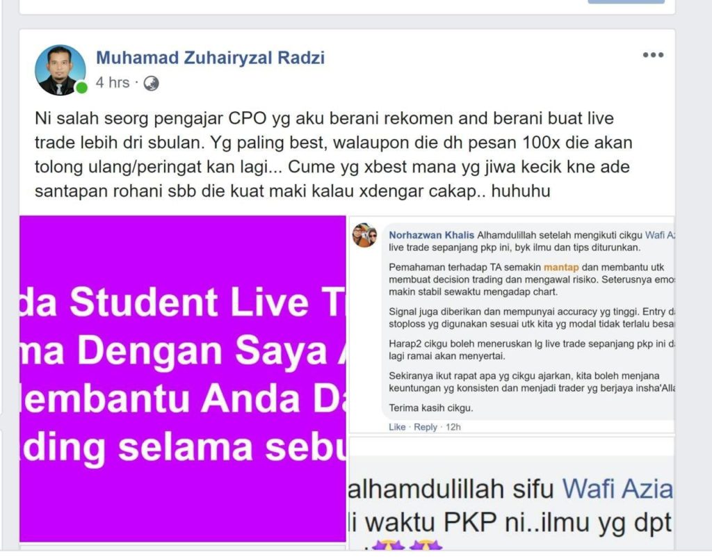 Anda Serius Nak Menjana Pendapatan Melalui Trading FCPO? | WR Trader ...